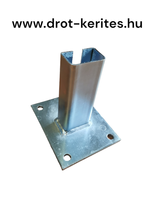 Talp 60x40 mm-es zártszelvény oszlophoz :: Drót-kerítés és Barkács ...
